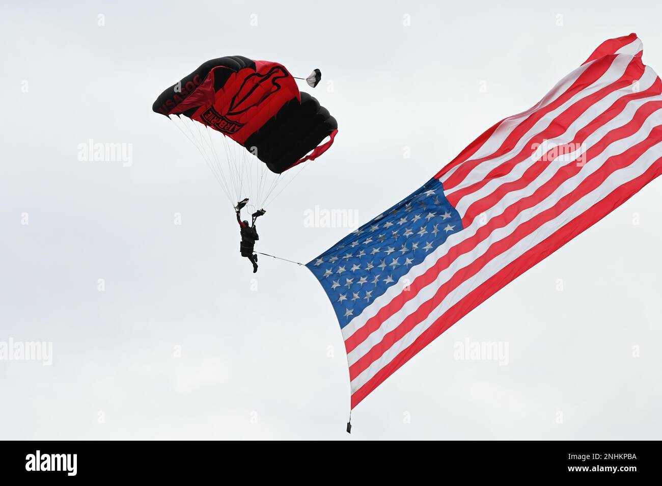 The U.S. Army Special Operations Command Parachute Demonstration Team ...