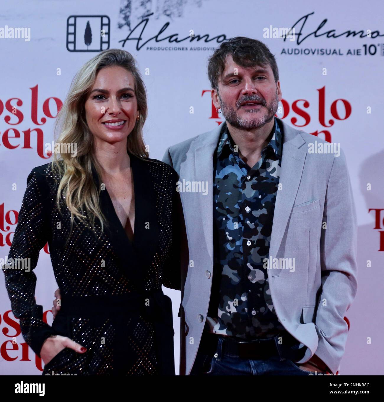 Actors Kira Miró and Salva Reina pose at the photocall of the film ...
