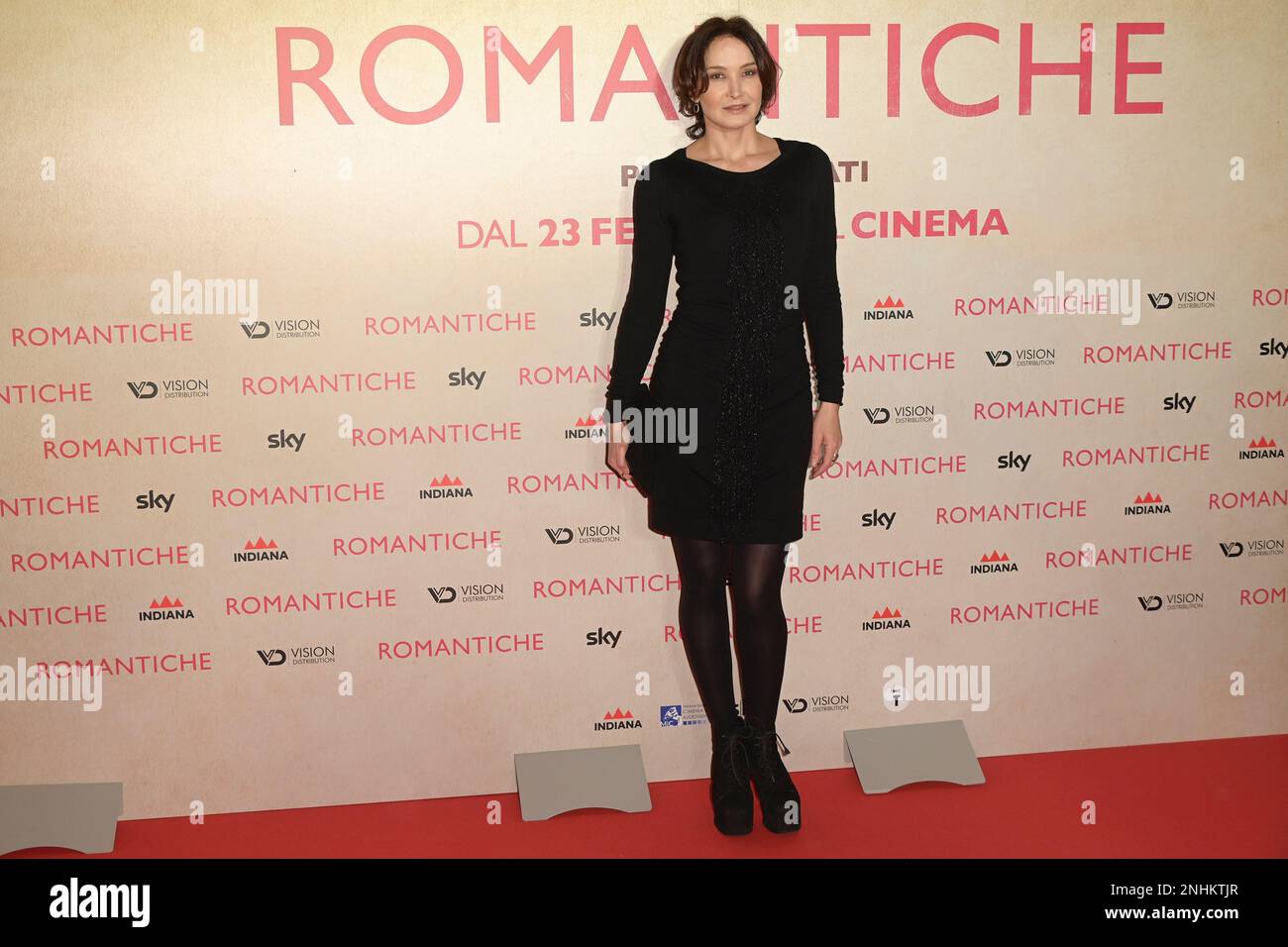 Rome, Italy. 21st Feb, 2023. Giovanna Di Rauso attends the red carpet ...