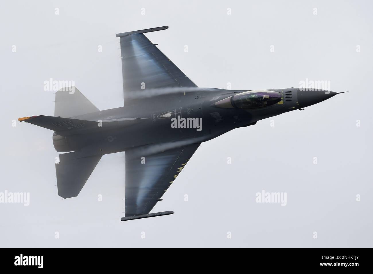 A U.S. Air Force F-16 Fighting Falcon from the Pacific Air Forces F-16 ...