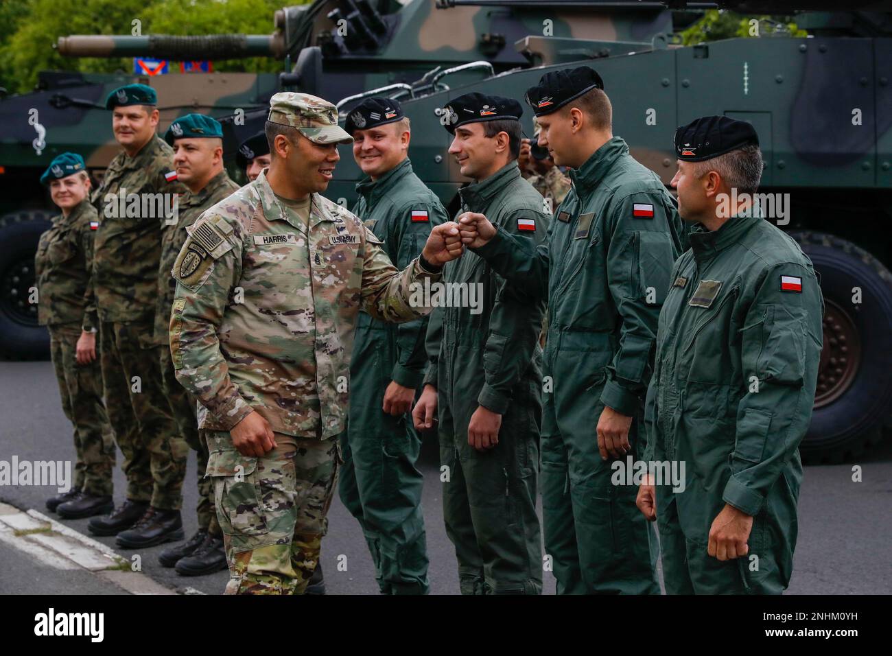 U.S. Army Command Sgt. Maj. Raymond S. Harris, command sergeant major ...