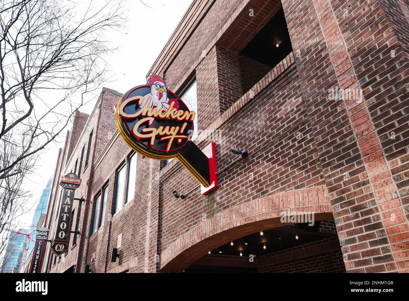 Chicken Guy is a fast-casual chicken-themed restaurant that opened its ...