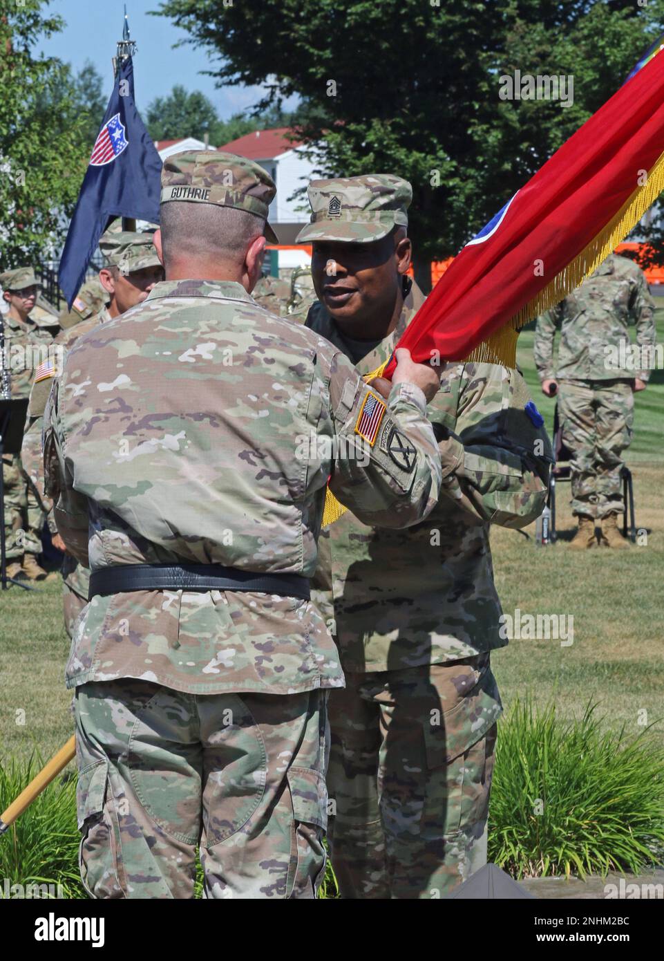 Army Reserve Command Sgt. Maj. Gregory Betty, 88th Readiness Division ...