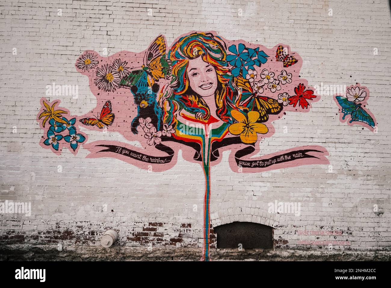 Nashville mural hi-res stock photography and images - Alamy