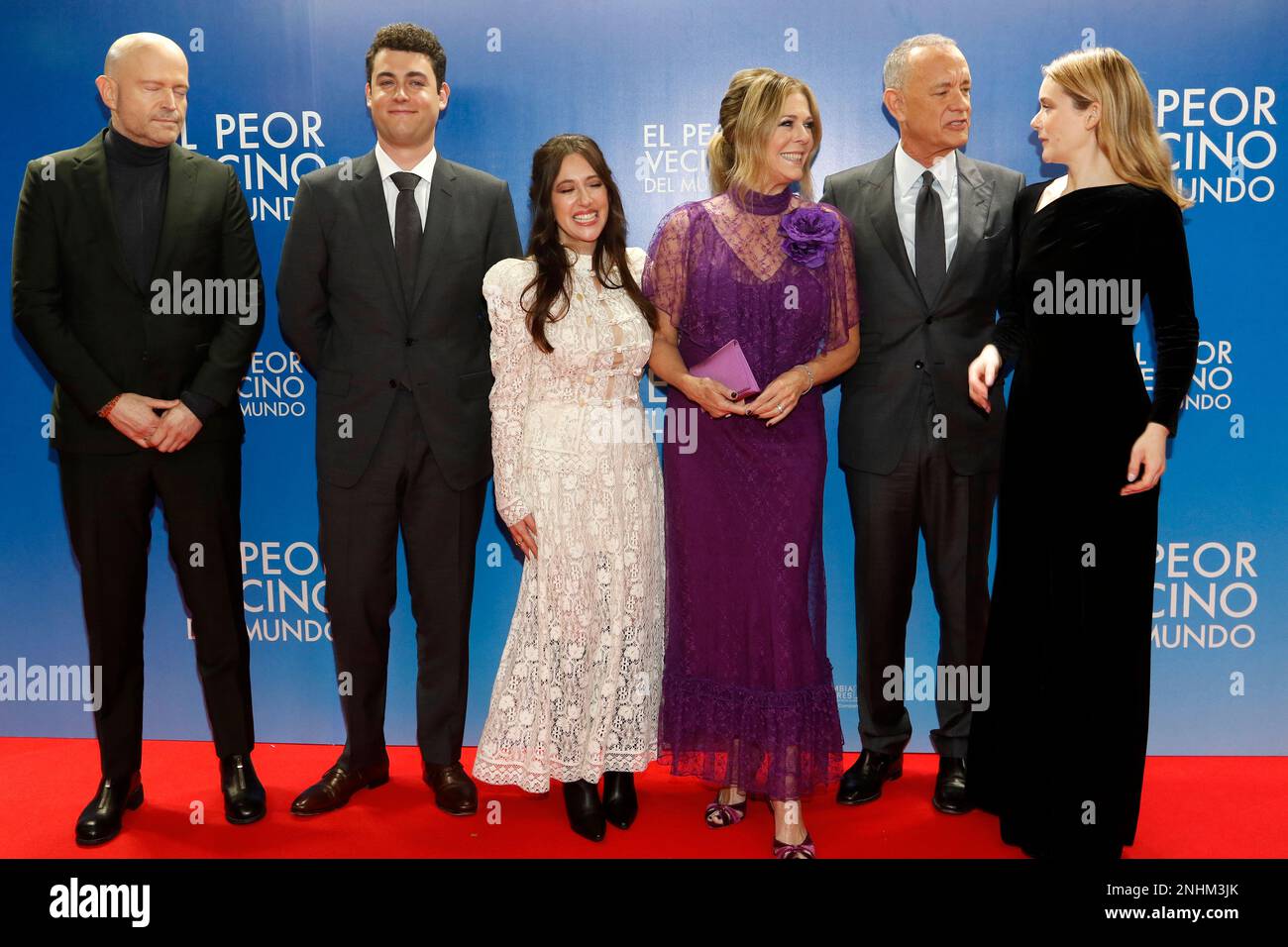 Marc Forster, Truman Hanks, Mariana Treviño, Rita Wilson, Tom Hanks and ...