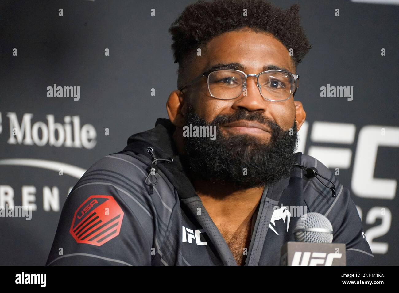 LAS VEGAS, NV - DECEMBER 10: Chris Curtis appears at the UFC 282 post ...