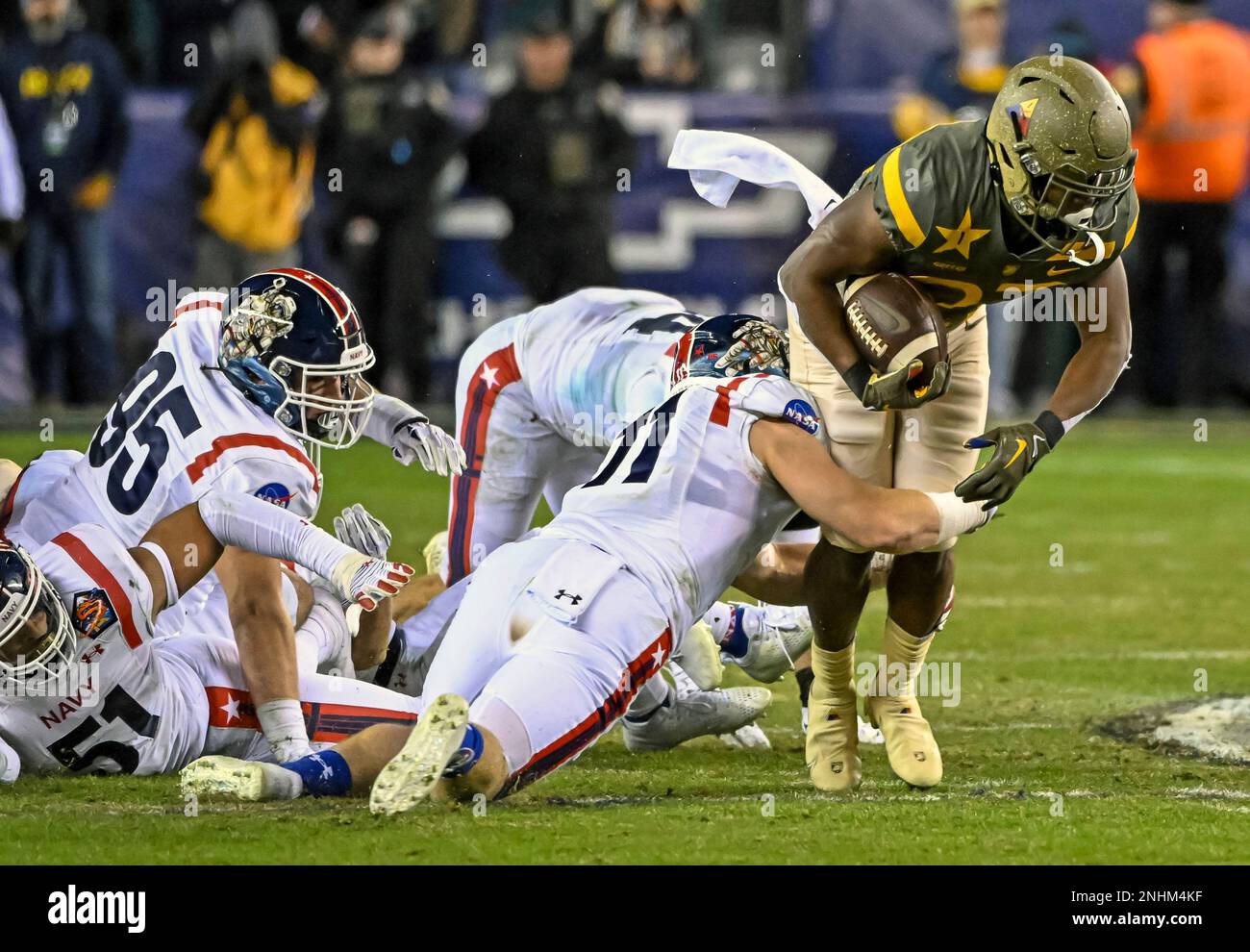 PHILADELPHIA, PA - DECEMBER 10: Army Black Knights running back Markel ...