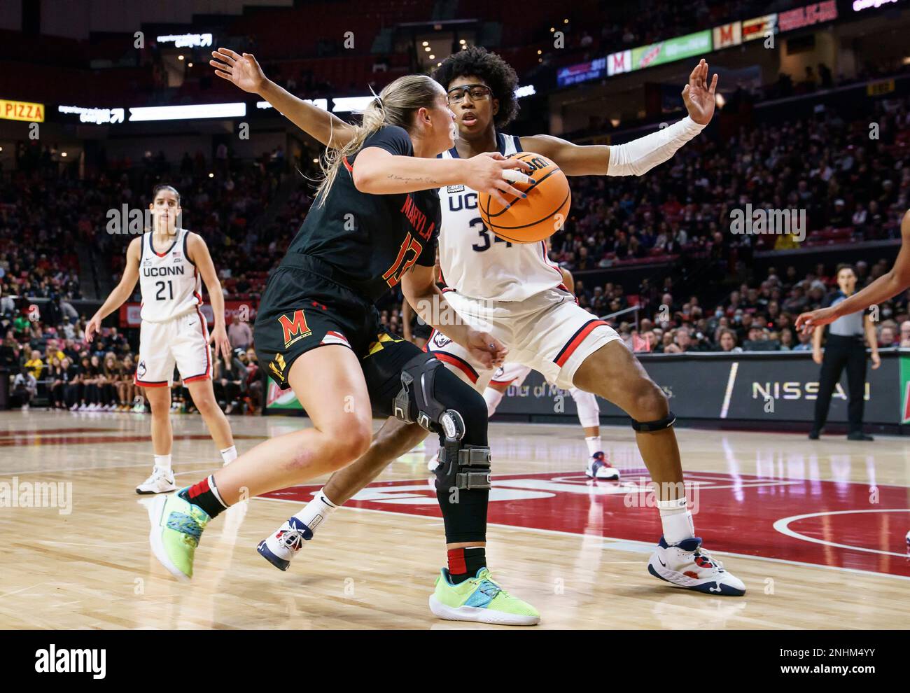 COLLEGE PARK, MD - DECEMBER 11: UConn Huskies forward Ayanna Patterson ...