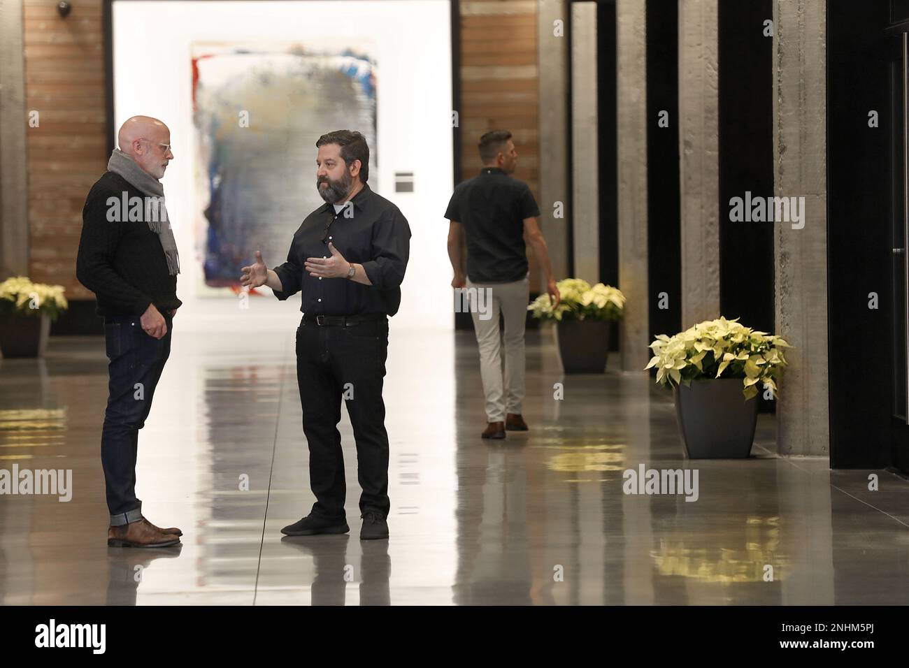 Ground Matrix founder Chris Foley (left) and partner Michael Cohen ...