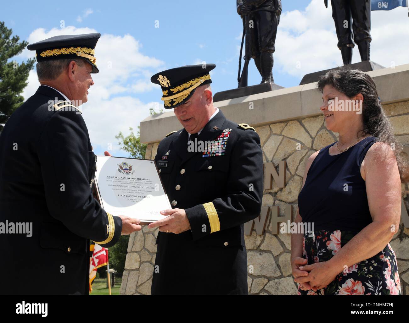 Army Reserve Maj. Gen. Darrell J. Guthrie, former commanding general ...