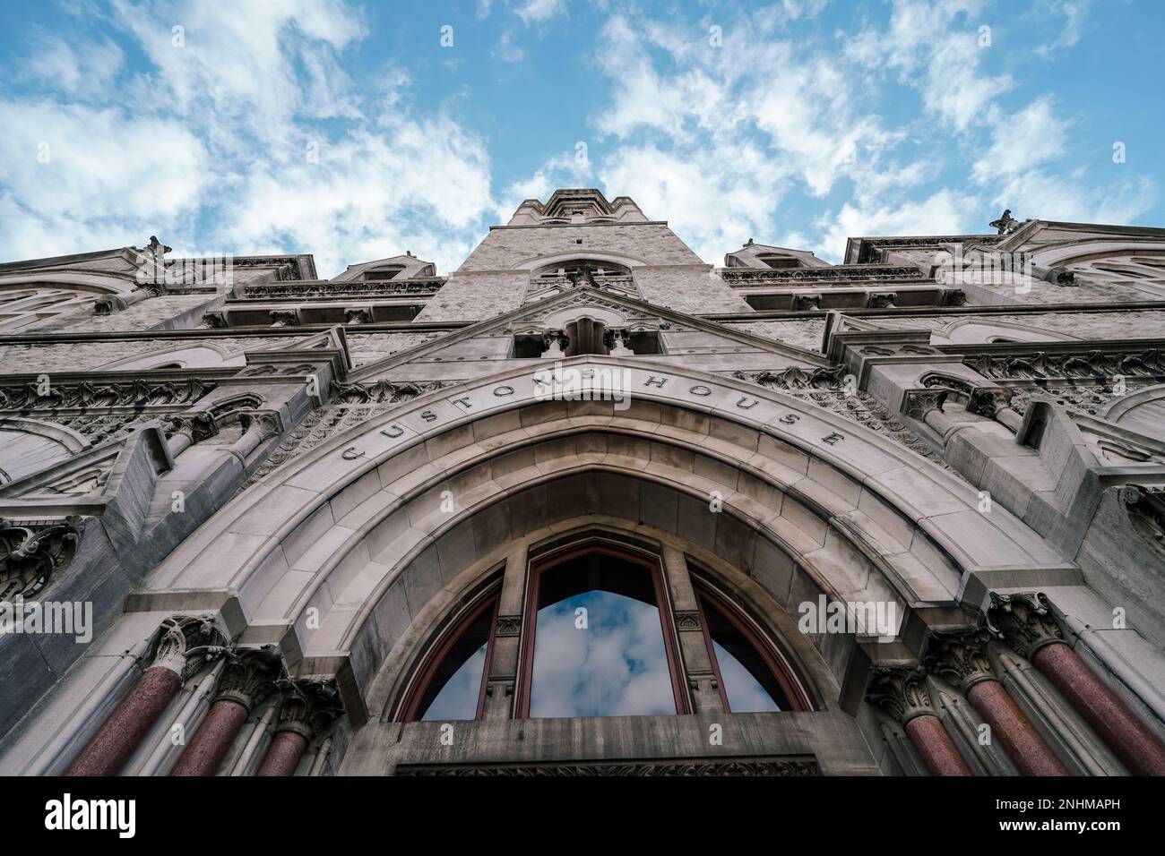 Customs House Nashville, historic government building, victorian gothic architecture style ...