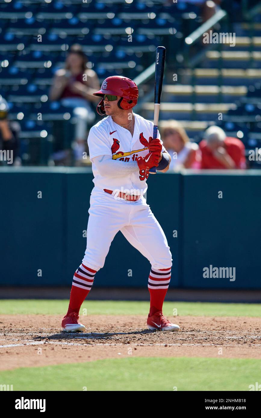 Mike Antico (98) (St. Louis Cardinals) of the Salt River Rafters during ...