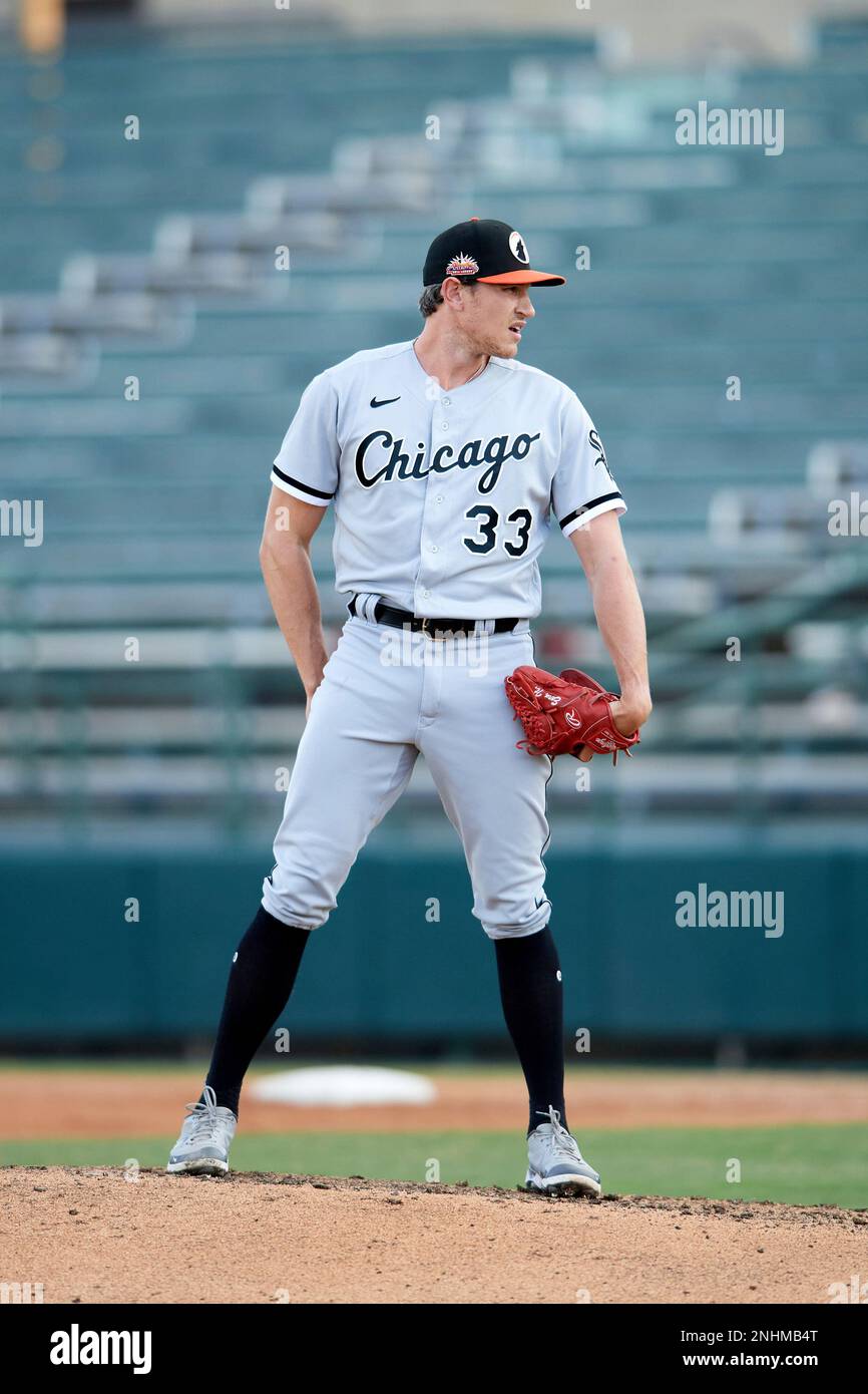 Glendale Desert Dogs pitcher Declan Cronin (33) (Chicago White Sox ...
