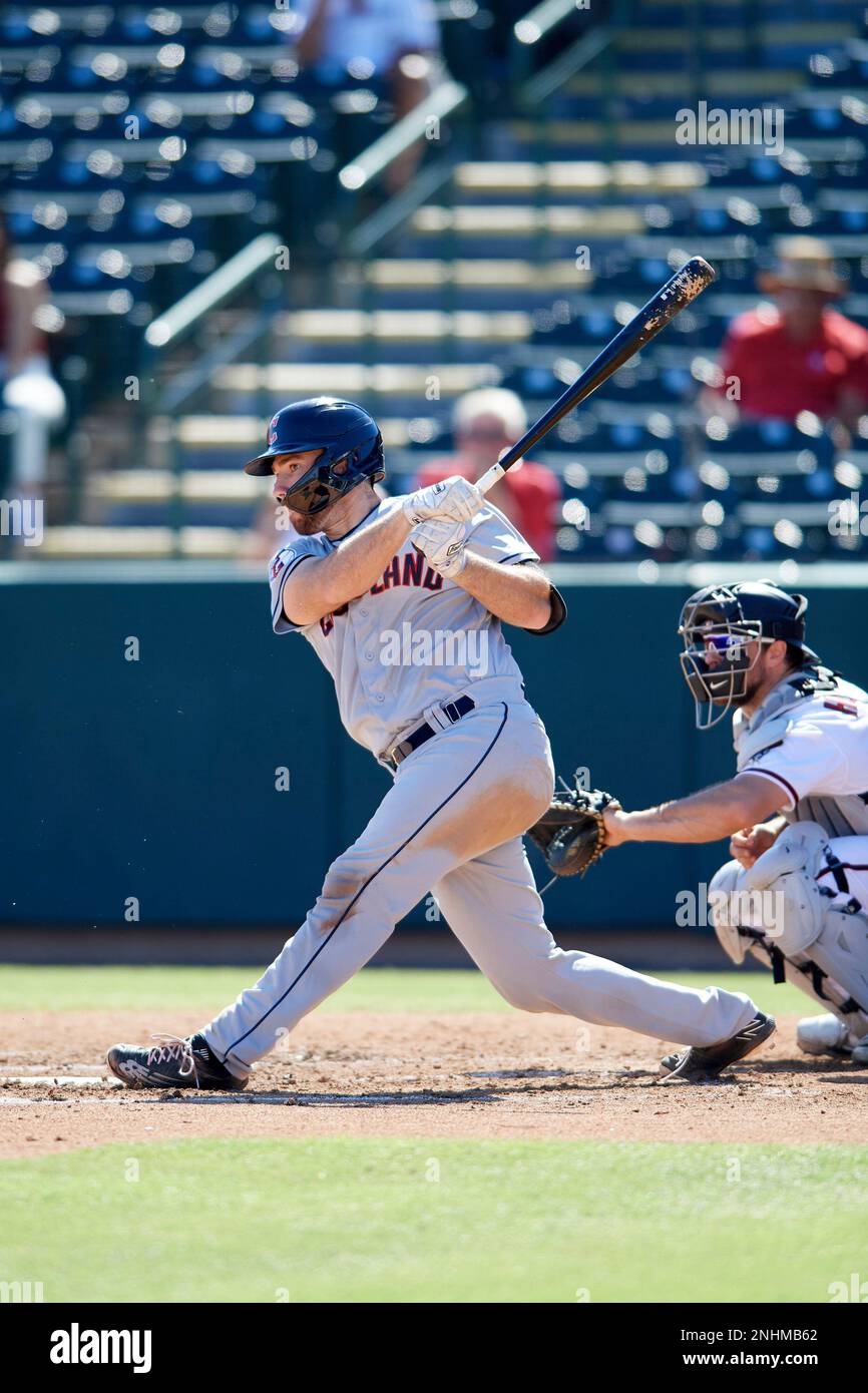 David Fry (4) (Cleveland Guardians) of the Peoria Javelinas during an ...