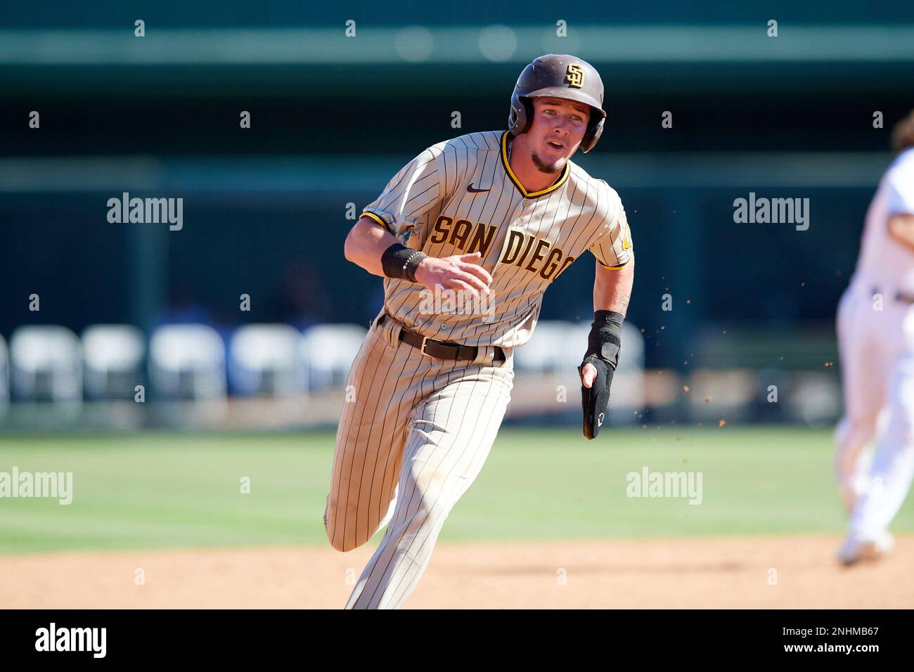 Jackson Merrill (1) (San Diego Padres) of the Peoria Javelinas during ...