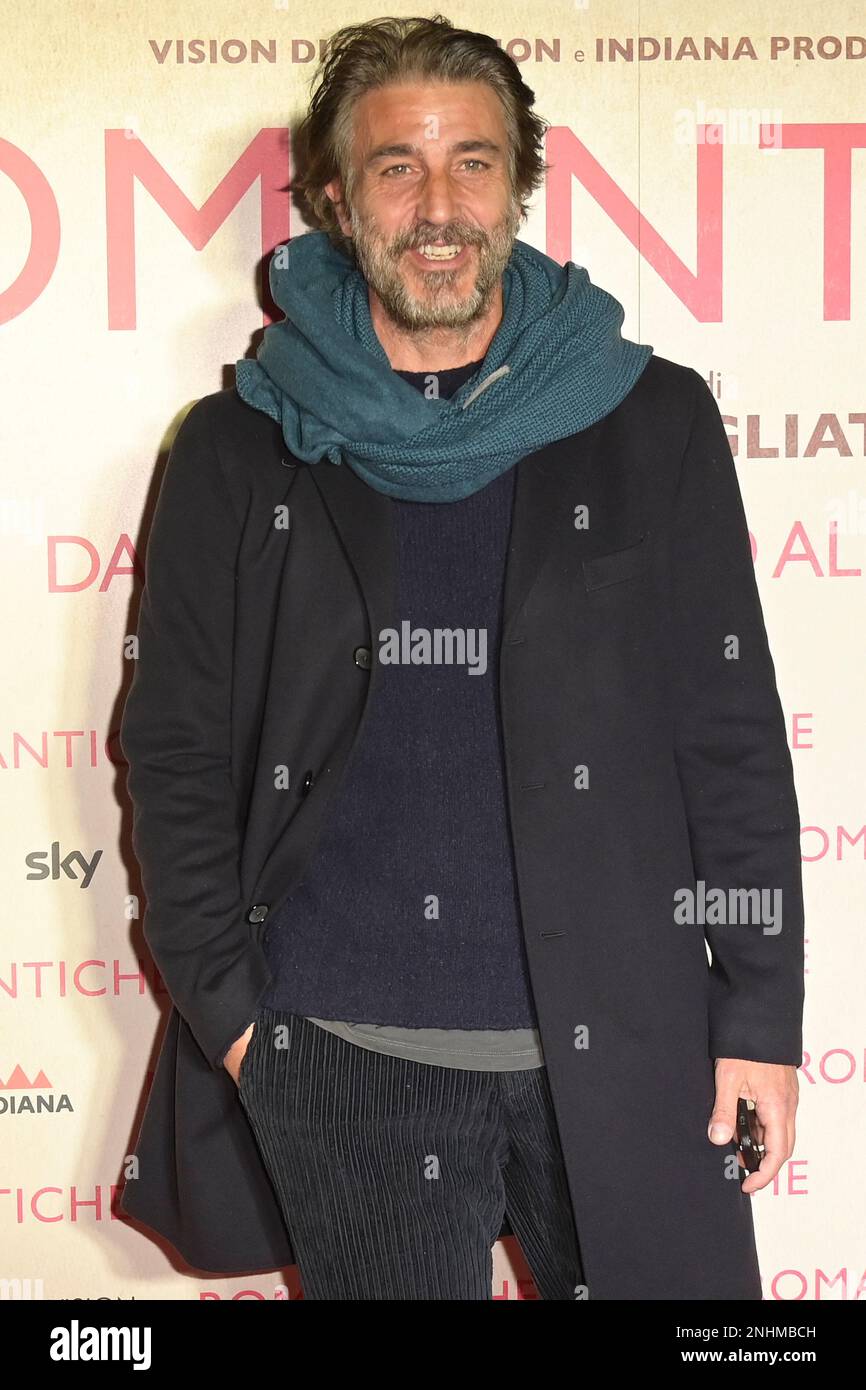 Daniele Liotti attends the red carpet of the premiere of movie ...