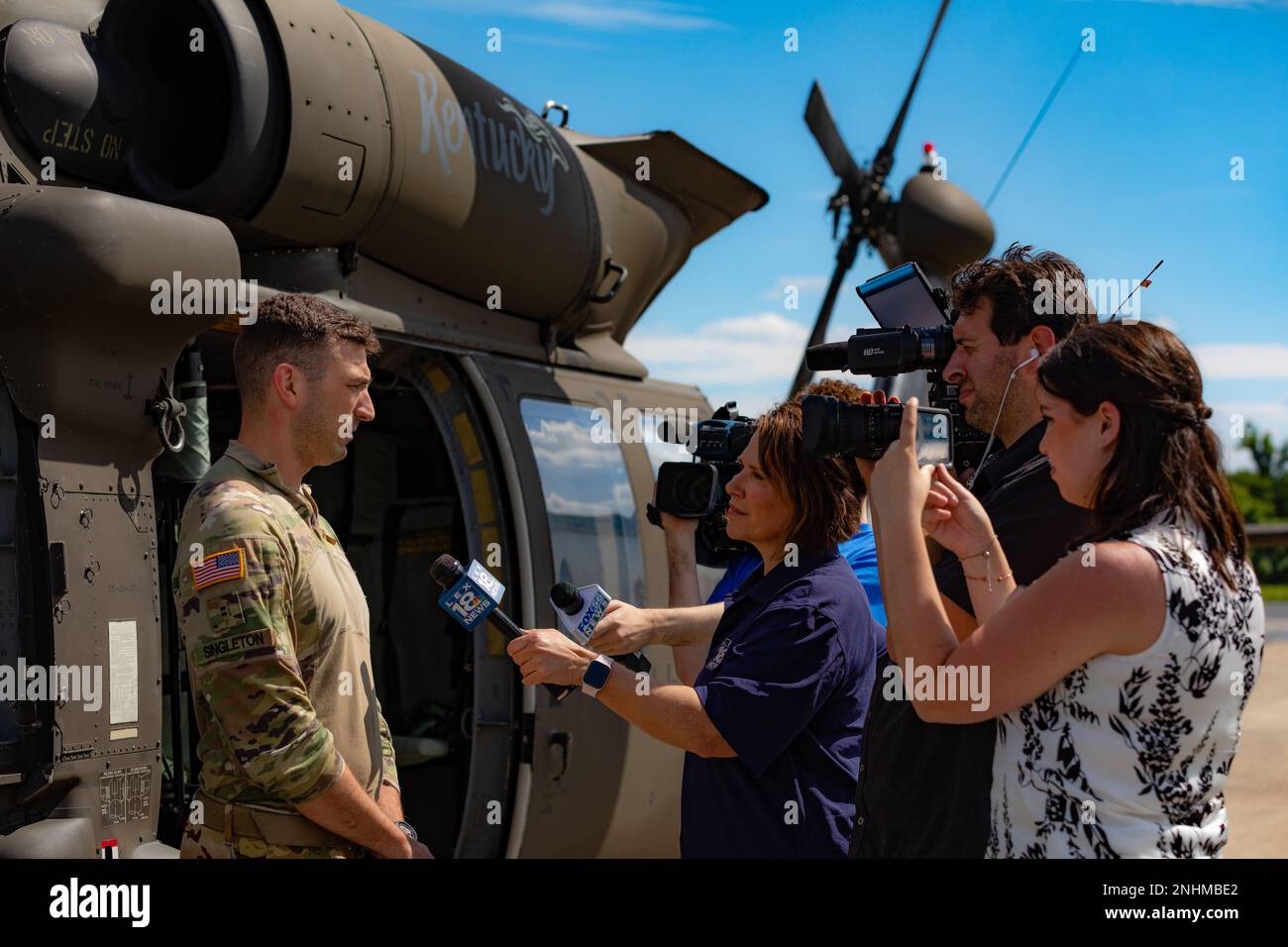 Chief Warrant Officer Richard Singleton from Bravo Co., 2/147th Assault ...