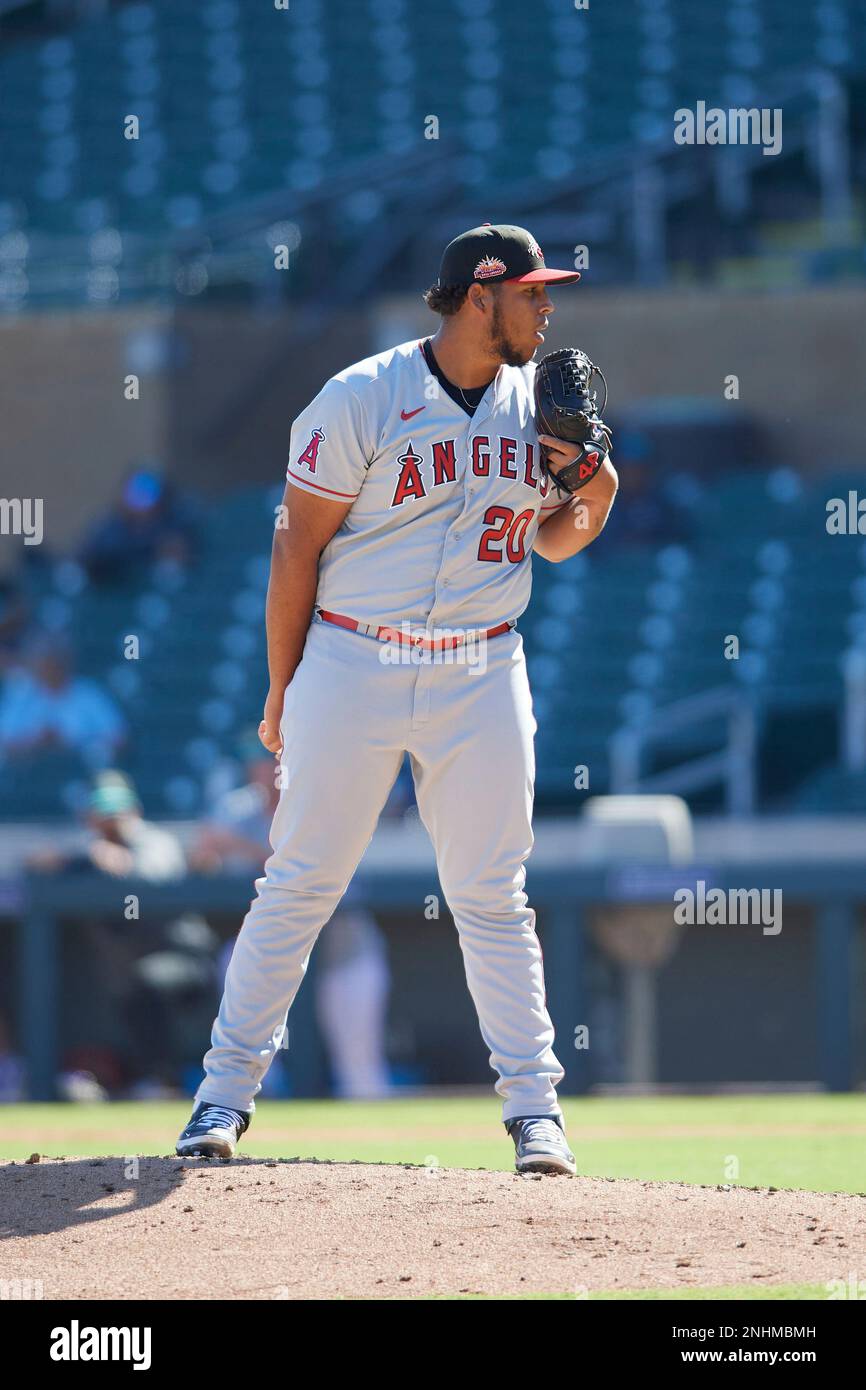Scottsdale Scorpions pitcher Ivan Armstrong (20) (Los Angeles Angels ...