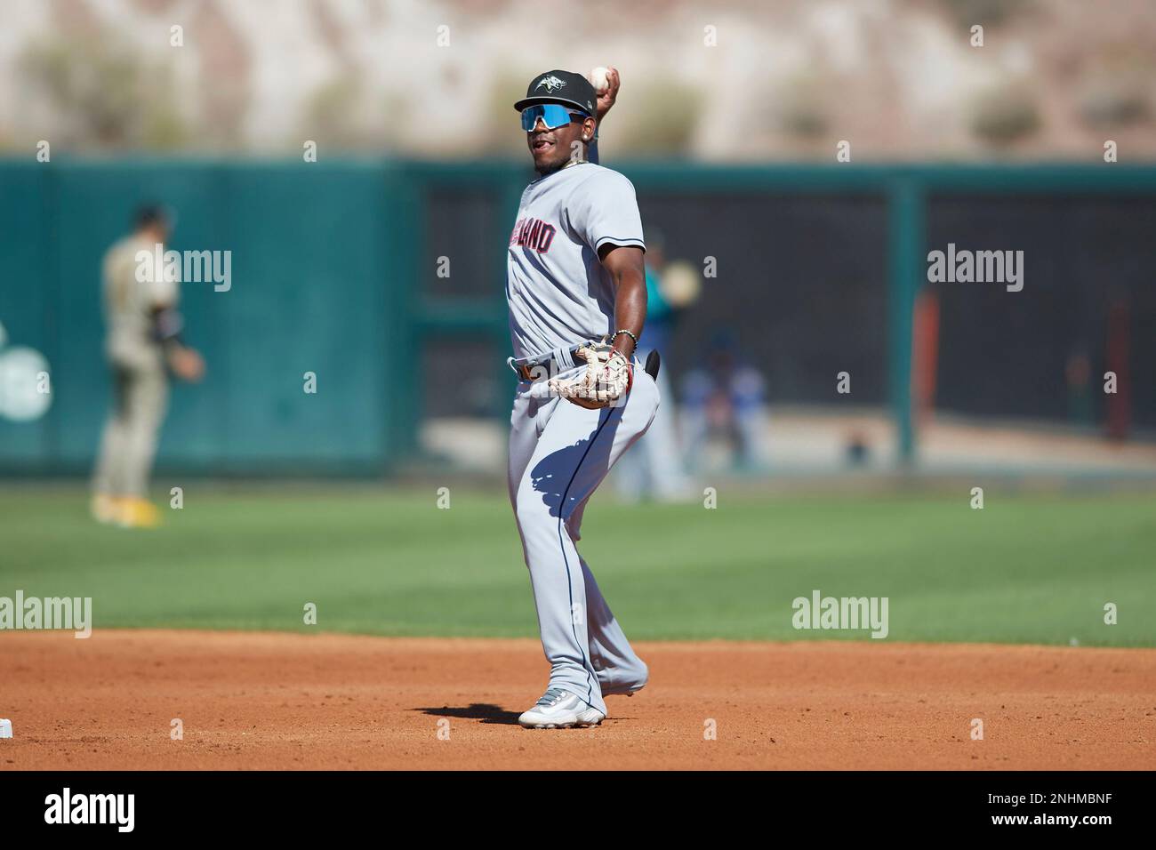 Angel Martinez (13) (Cleveland Guardians) of the Peoria Javelinas ...