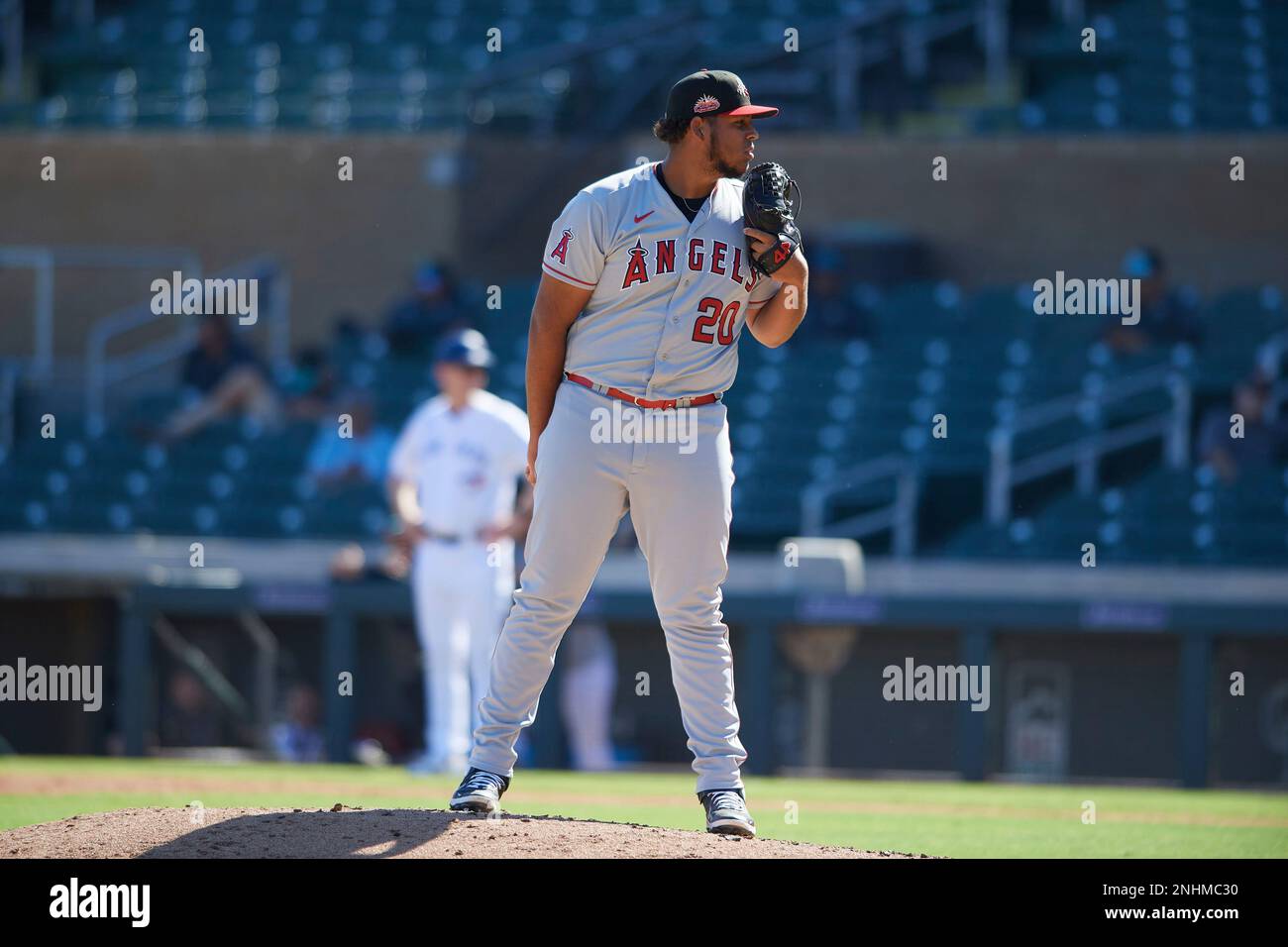 Scottsdale Scorpions pitcher Ivan Armstrong (20) (Los Angeles Angels ...