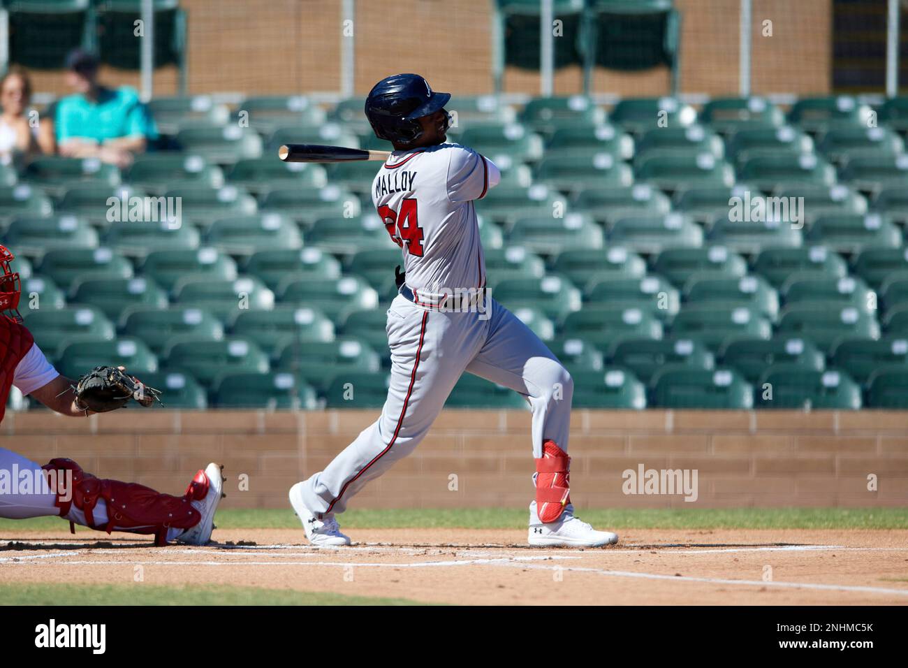 Justyn-Henry Malloy (24) (Atlanta Braves) of the Scottsdale Scorpions ...