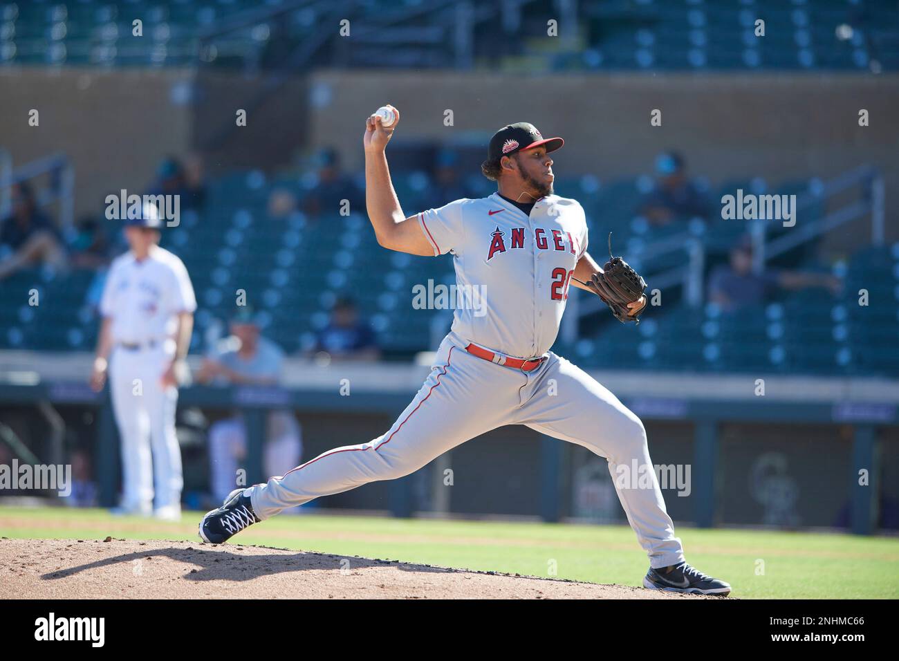 Scottsdale Scorpions pitcher Ivan Armstrong (20) (Los Angeles Angels ...
