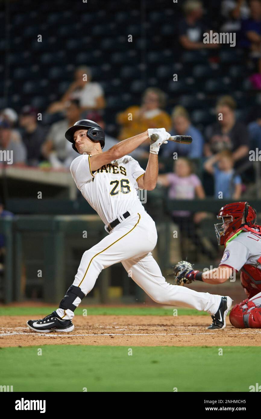 Jacob Gonzalez (26) (Pittsburgh Pirates) of the Surprise Saguaros ...
