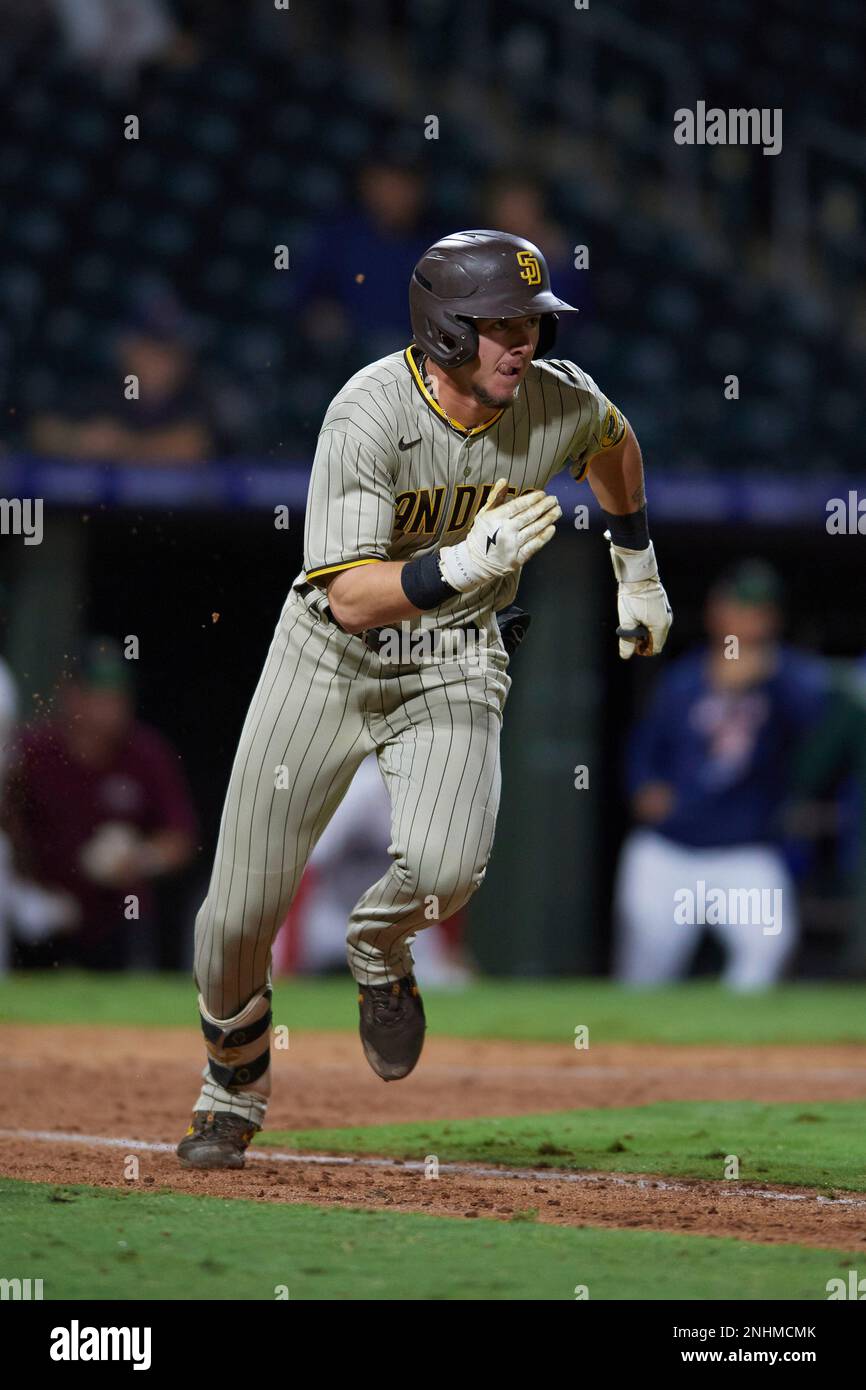 Jackson Merrill (1) (San Diego Padres) of the Peoria Javelinas during ...