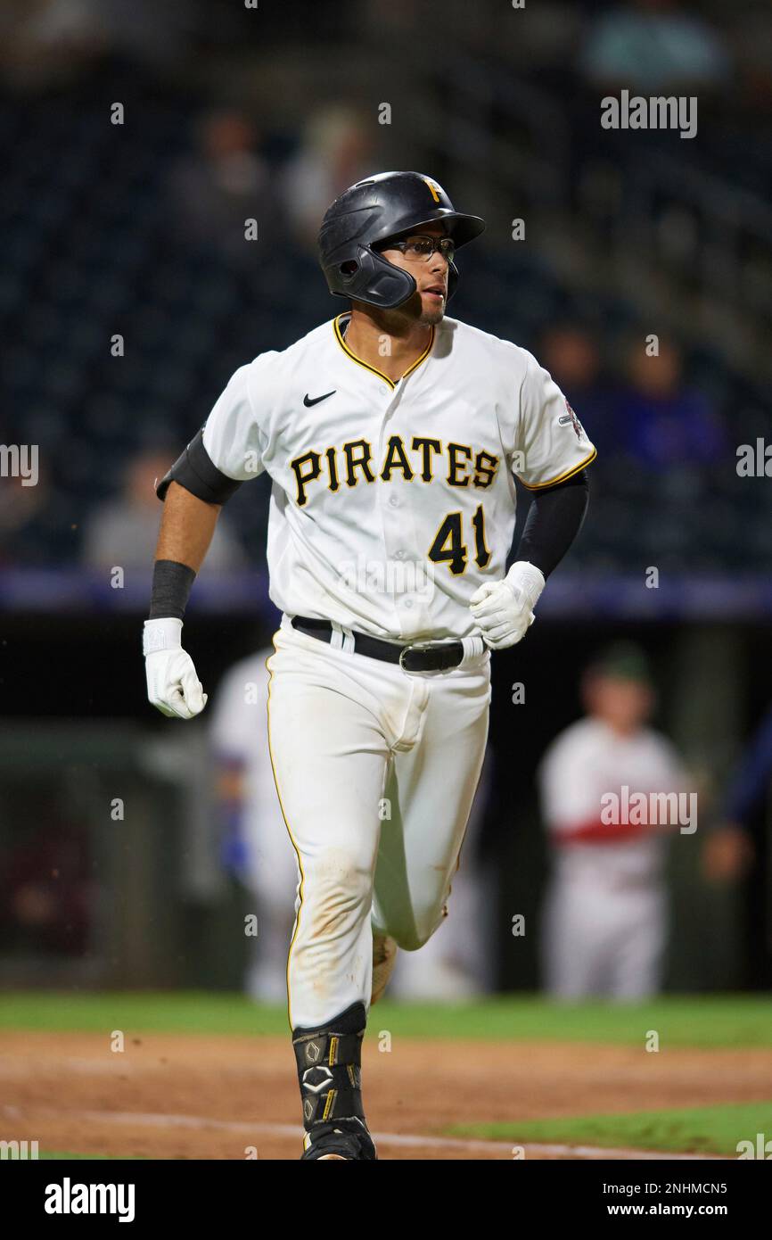 Blake Sabol (41) (Pittsburgh Pirates) of the Surprise Saguaros during ...
