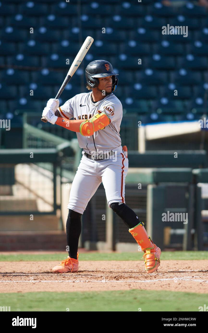 Luis Matos (6) (San Francisco Giants) of the Scottsdale Scorpions ...