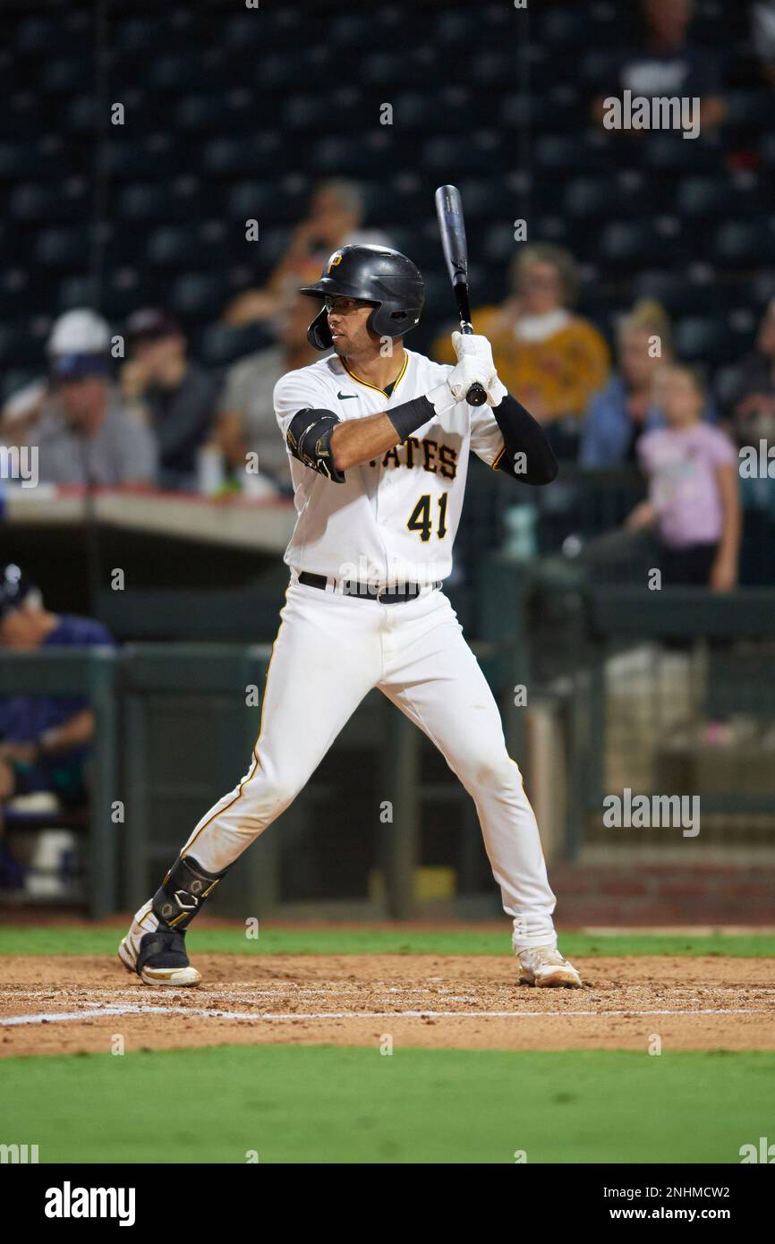 Blake Sabol (41) (Pittsburgh Pirates) of the Surprise Saguaros during ...