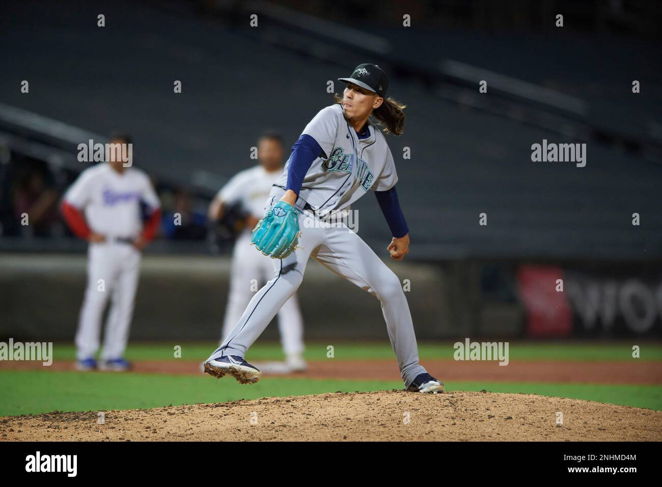 Peoria Javelinas pitcher Jorge Benitez (59) (Seattle Mariners) during ...