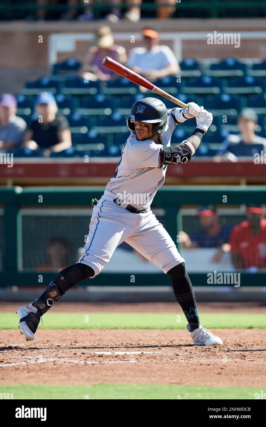 Victor Mesa Jr. (88) (Miami Marlins) of the Mesa Solar Sox during an ...