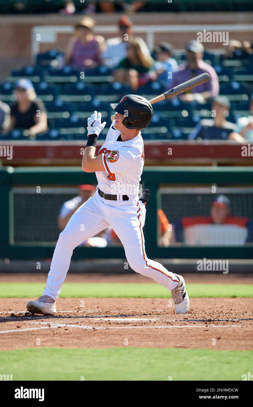 Reed Trimble (9) (Baltimore Orioles) of the Scottsdale Scorpions during ...