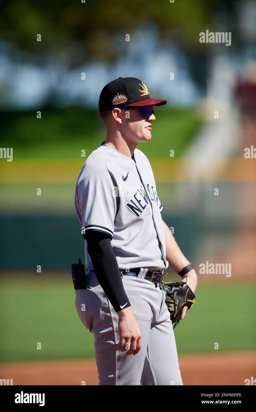 Tyler Hardman (38) (New York Yankees) of the Mesa Solar Sox during an ...