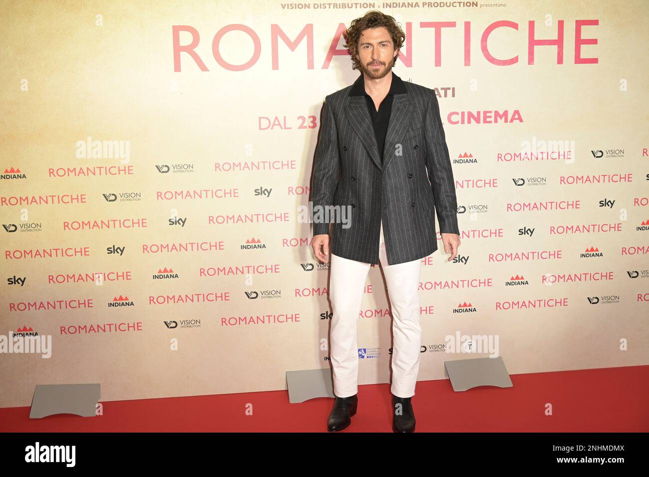 Jacopo Rampini attends the red carpet of the premiere of movie ...