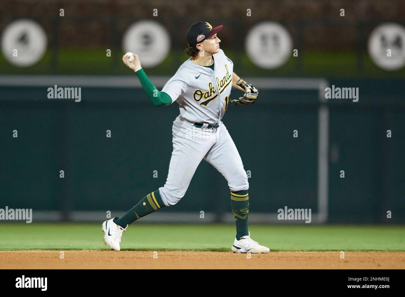 Zack Gelof (10) (Oakland A's) of the Mesa Solar Sox during an Arizona ...