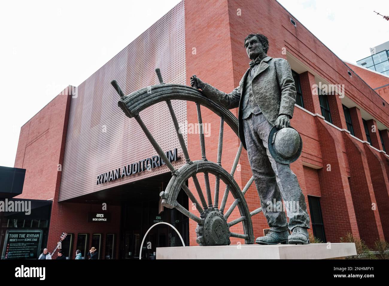 Ryman Auditorium, a popular and historic concert hall, in Nashville ...