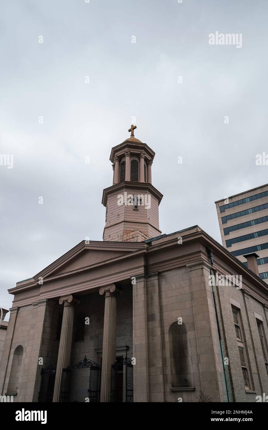 St. Mary of the Seven Sorrows, built in 1840s, a historic landmark and ...