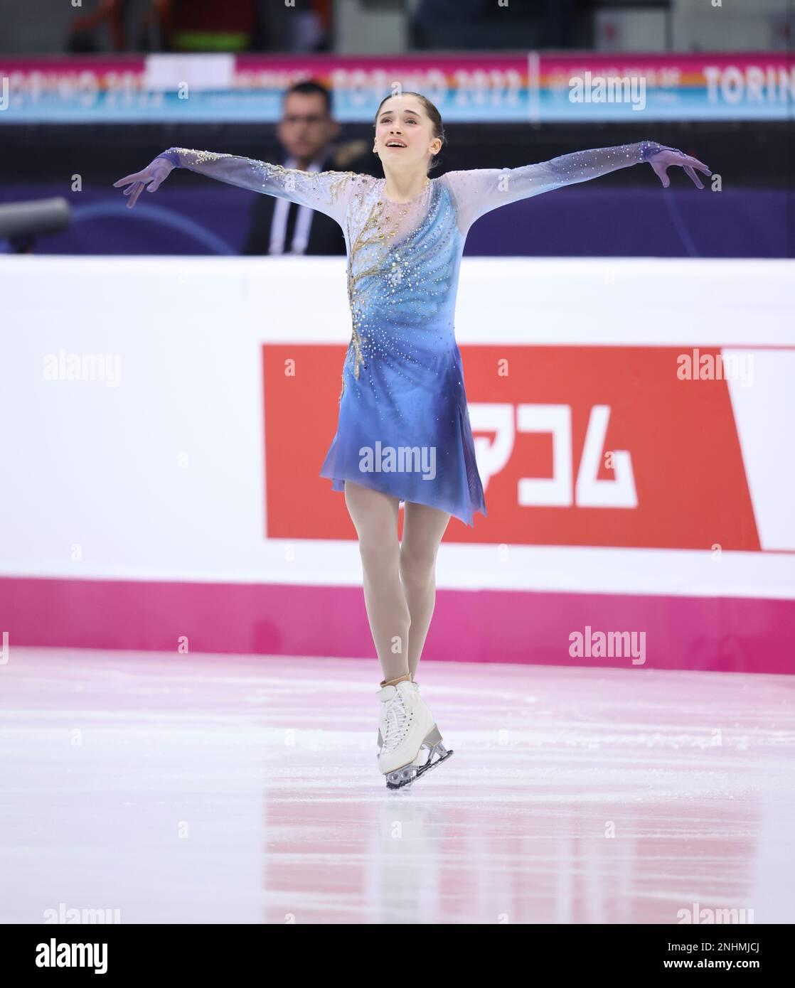 Isabeau LEVITO of United States performs during women free skating in ...