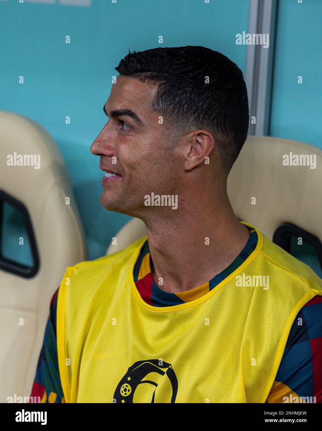 LUSAIL, QATAR - DECEMBER 06: Portugal Forward Cristiano Ronaldo on the ...