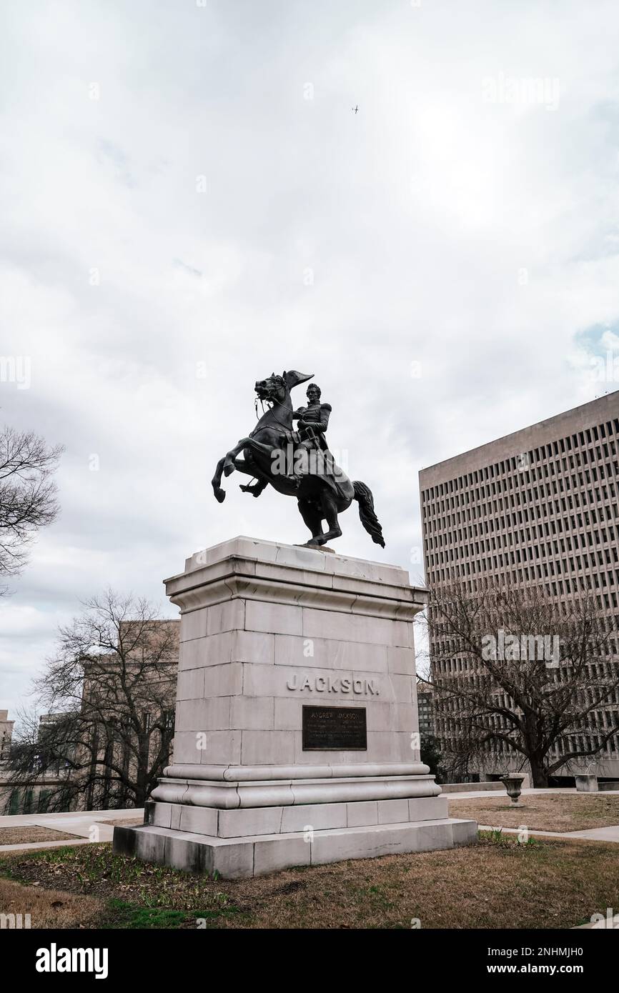 Andrew Jackson Statue, Nashville, Tennessee Stock Photo - Alamy
