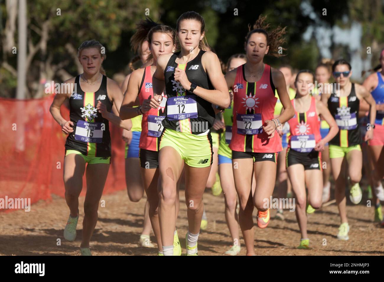 Karrie Baloga wins the girls race in 16:49.2 at the 43rd Champs Sports ...