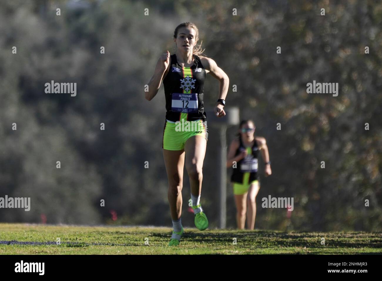 Karrie Baloga wins the girls race in 16:49.2 at the 43rd Champs Sports ...
