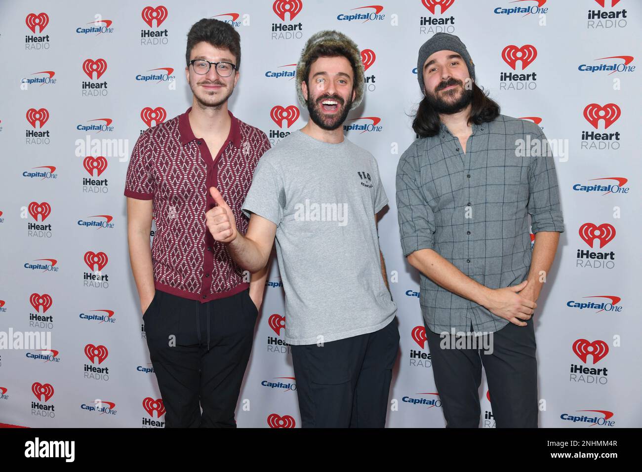 Photo by: NDZ/STAR MAX/IPx 2022 12/9/22 Adam Met, Jack Met and Ryan Met ...