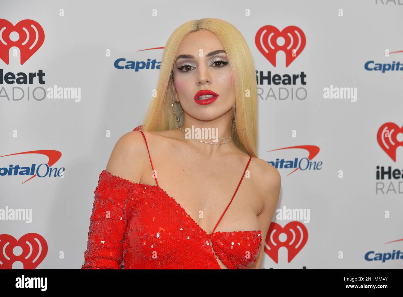 Photo by: NDZ/STAR MAX/IPx 2022 12/9/22 Ava Max at Z100's iHeartRadio Jingle Ball 2022 at ...