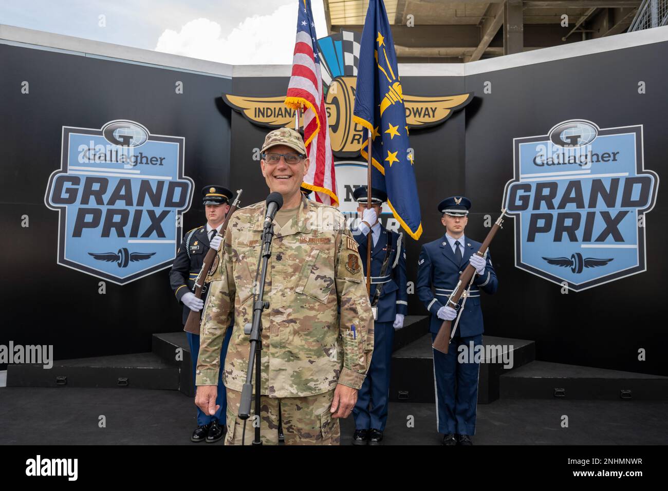 U.S. Air Force Lt. Col. Kent A. Lundy, a chaplain with the 181st ...
