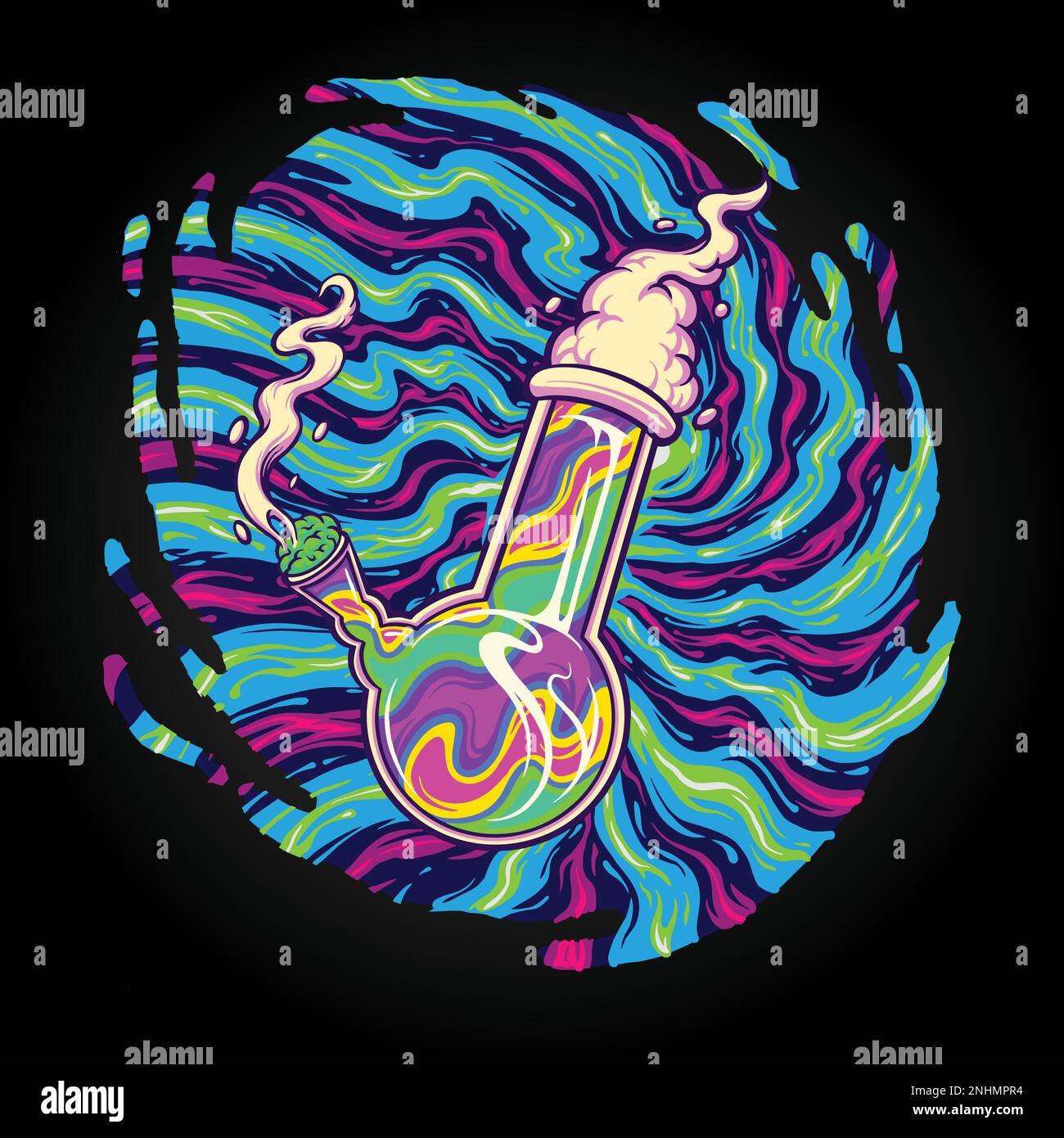 Trippy Weed Wallpaper For Iphone