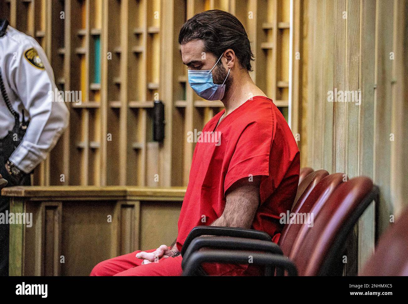 Mexican actor Pablo Lyle sits in court during a hearing at the Richard ...