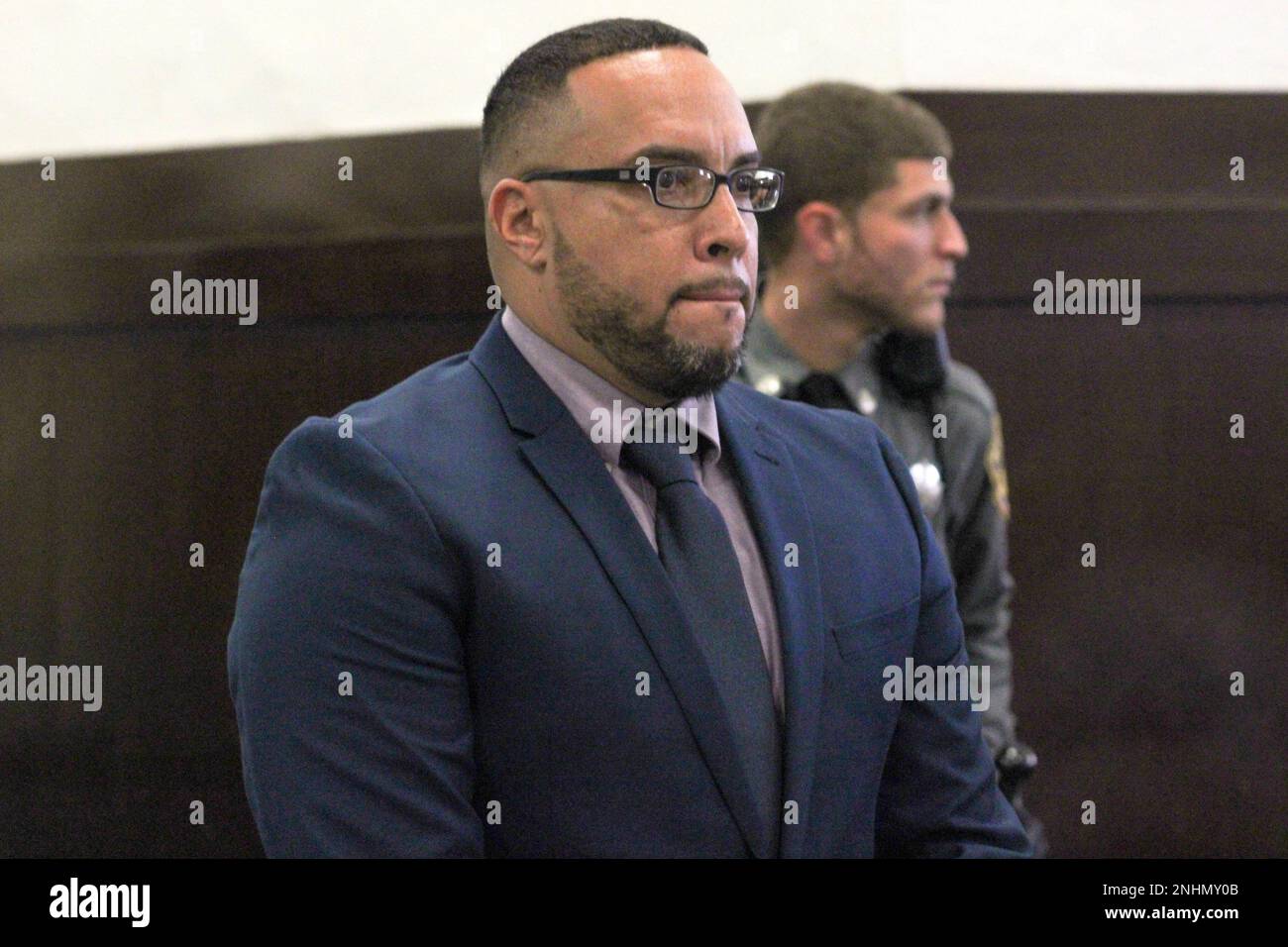 Luis Rivera appears in court in New Haven, Conn., Thursday, Dec. 8 ...
